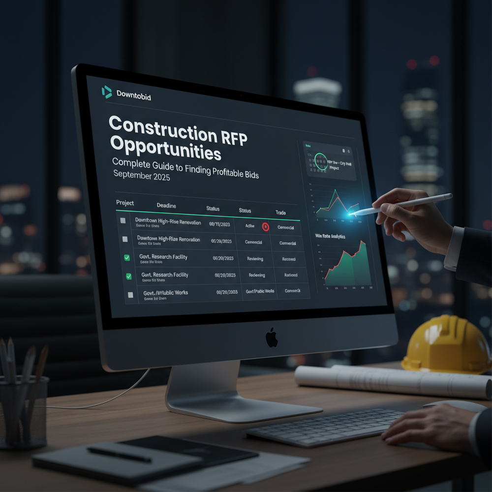 How to Find Construction RFPs in September 2025